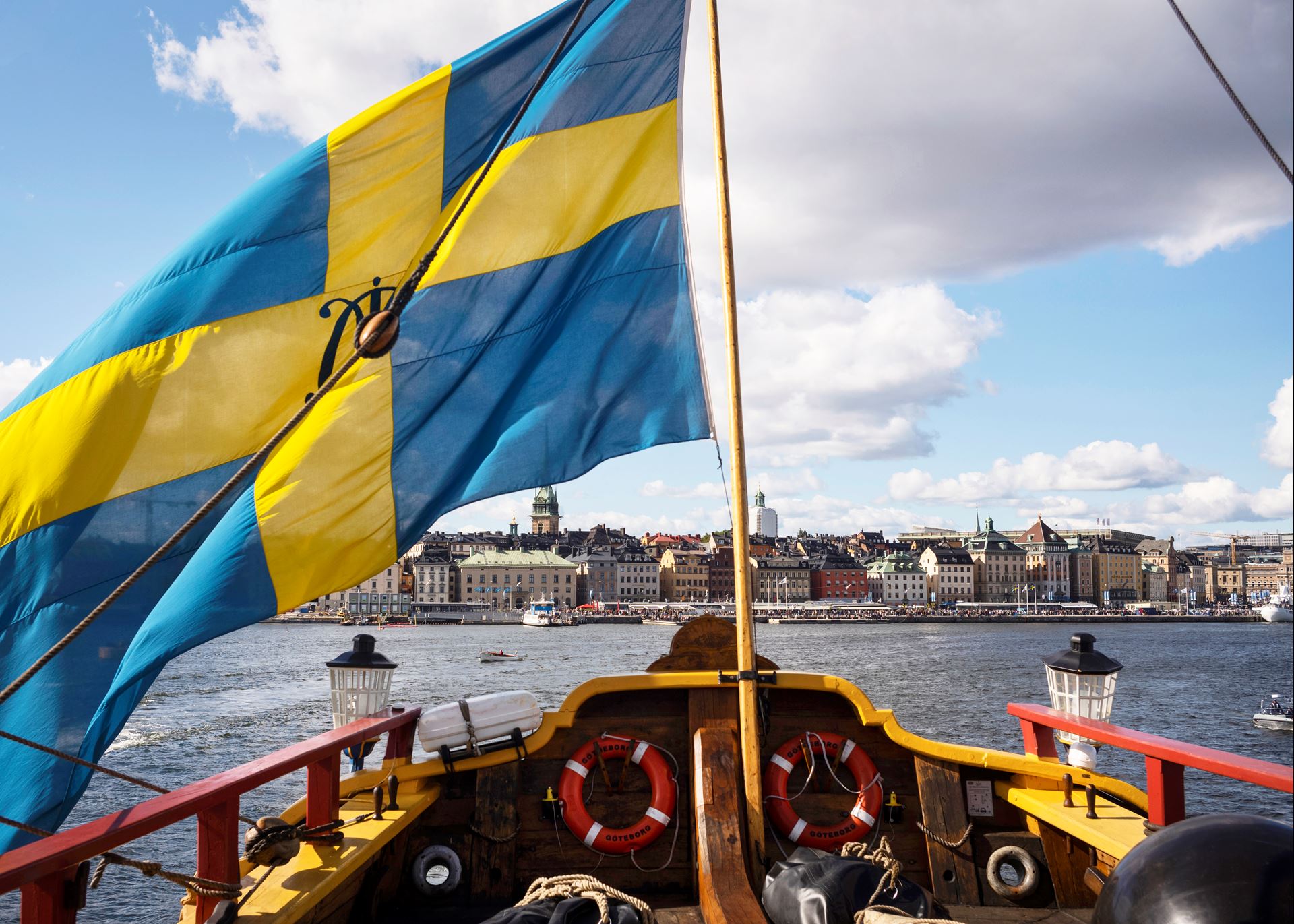 The ship Götheborg of Sweden is returning to Stockholm in July ...