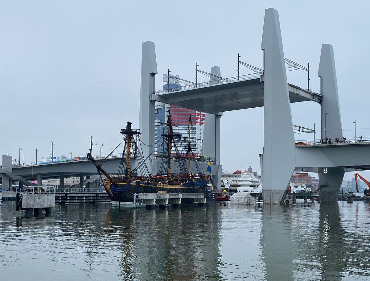 Shipyard visit to prepare for the Asia Expedition 2022/2023 | Götheborg ...