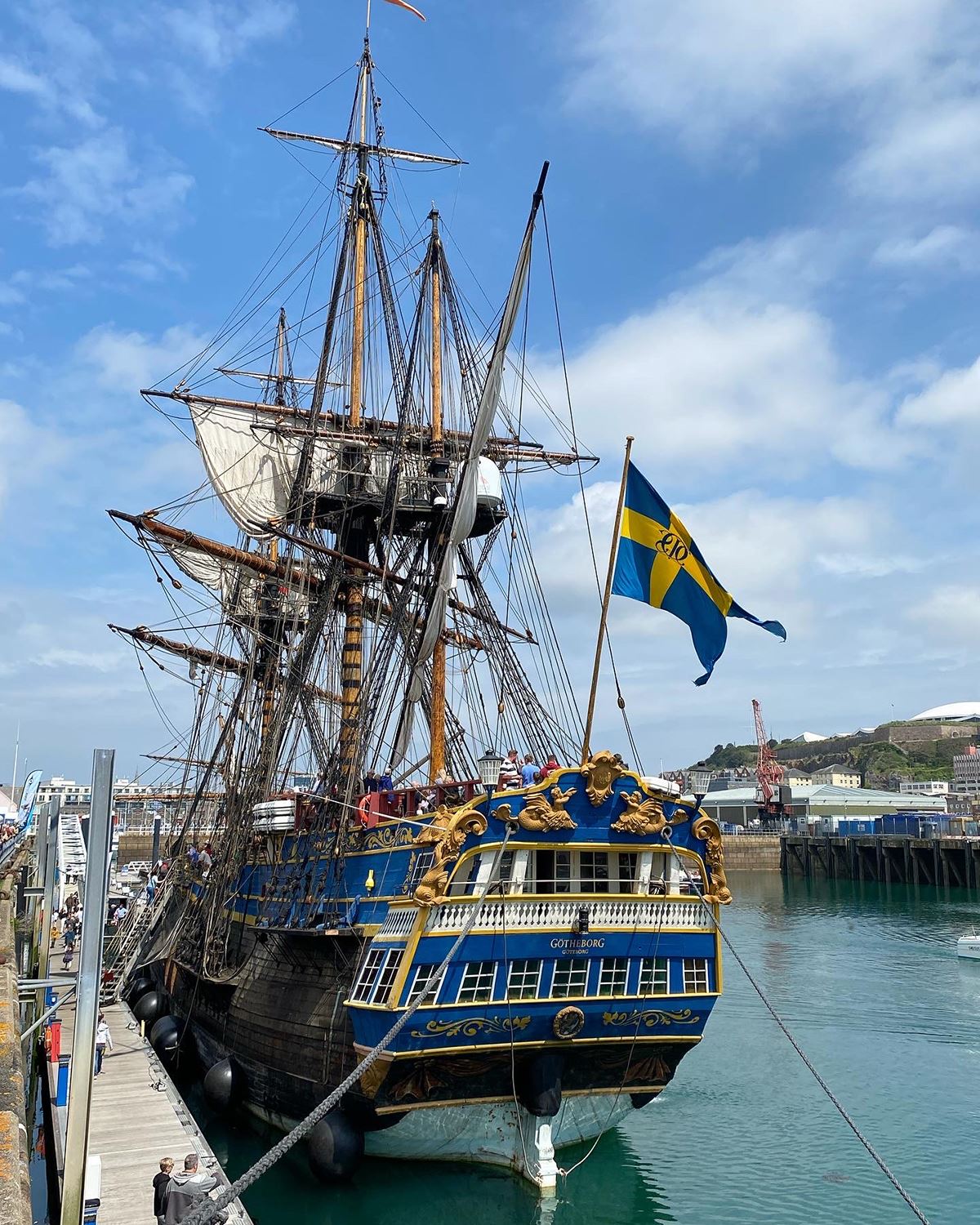 Thank you Jersey and Jersey Boat Show | Götheborg of Sweden