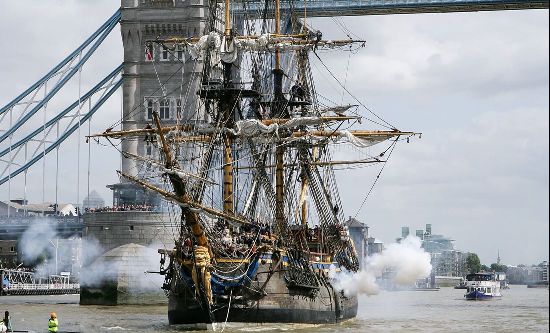World’s largest ocean-going wooden sailing ship is arriving to London ...
