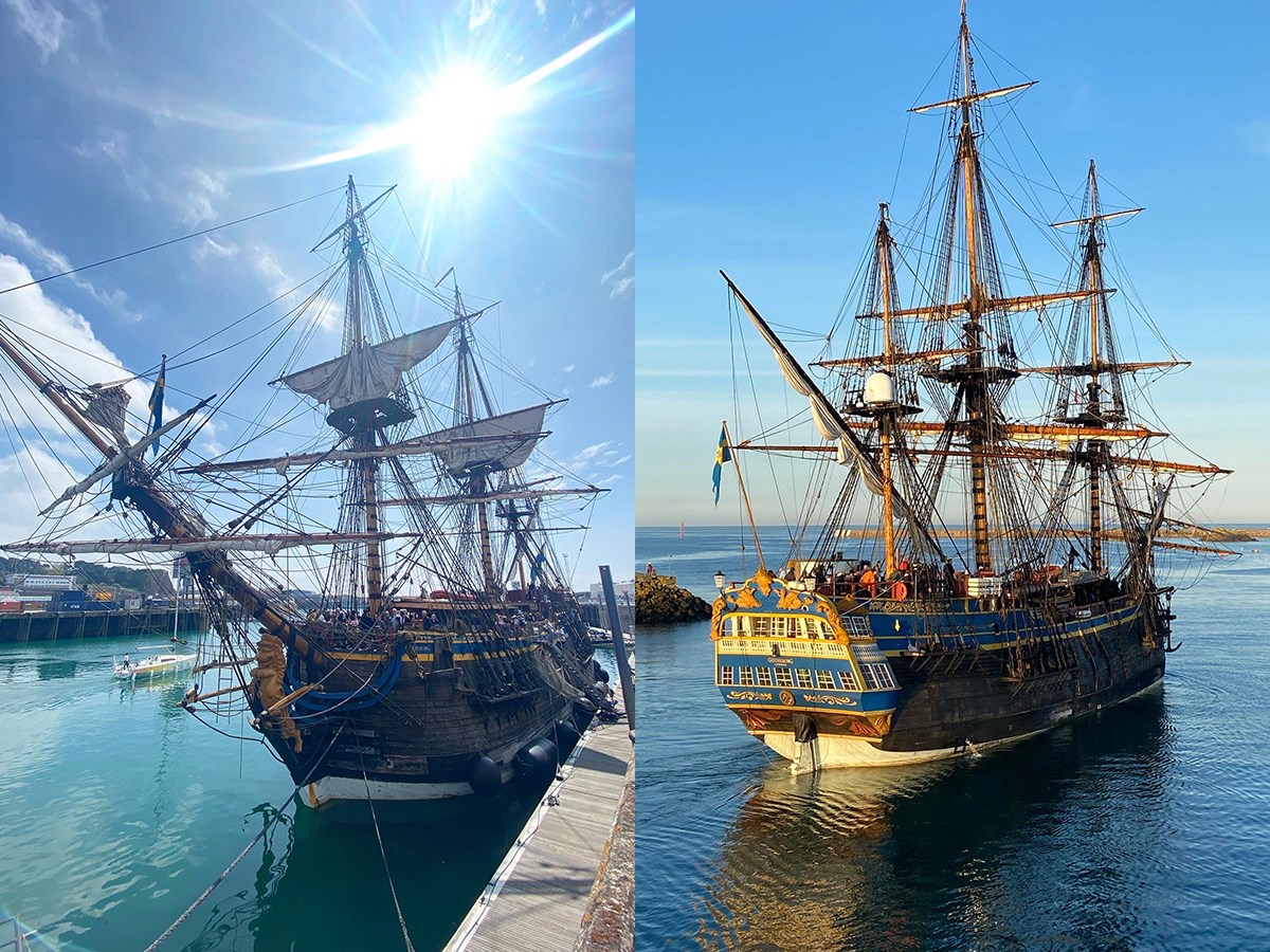 Thank you Jersey and Jersey Boat Show | Götheborg of Sweden